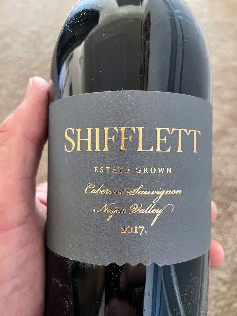 2017 Shifflett Estate Cabernet Sauvignon Napa Valley, USA, California ...
