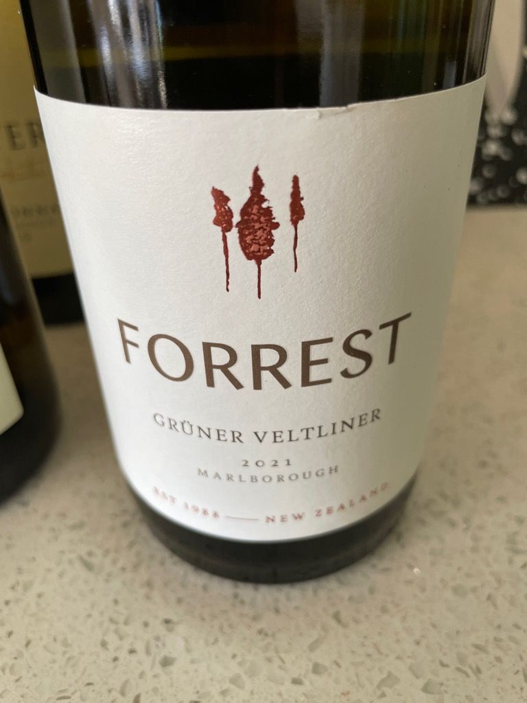 2022 Forrest Estate Grüner Veltliner The Doctors', New Zealand, South ...