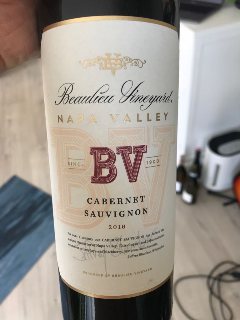 2016 Beaulieu Vineyard Cabernet Sauvignon Forged Wines, USA, California ...