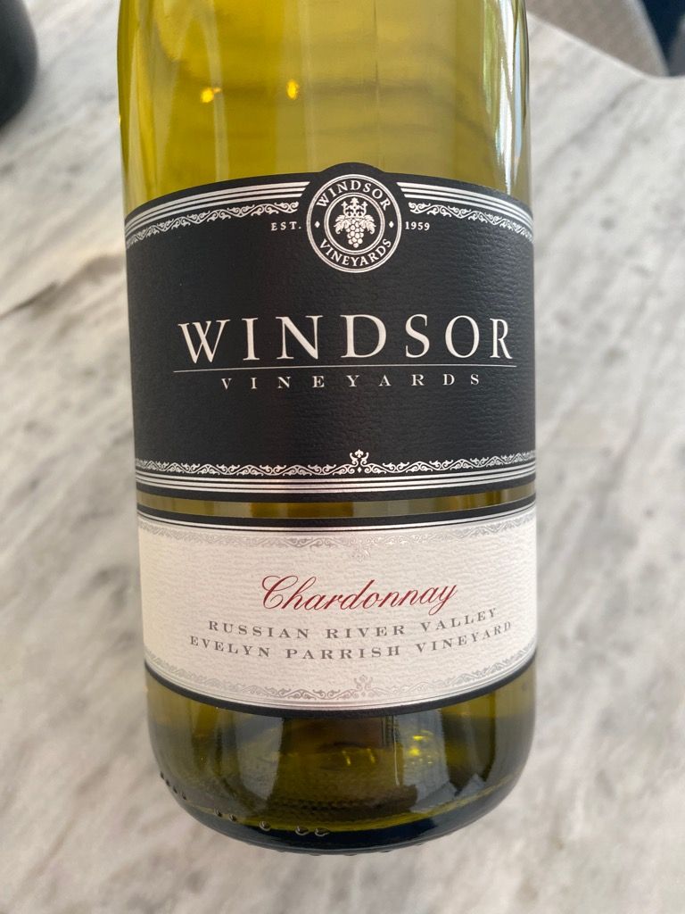 2020 Windsor Vineyards Chardonnay Platinum Series Evelyn Parrish ...
