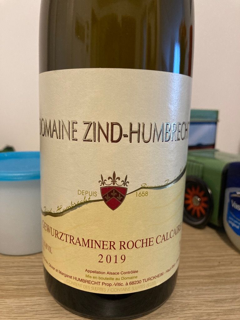 2020 Zind-Humbrecht Gewurztraminer Roche Calcaire, France, Alsace ...
