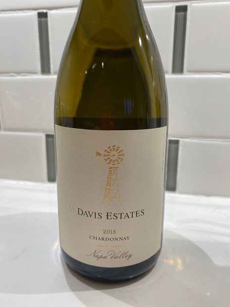 2018 Davis Estates Chardonnay, USA, California, Napa Valley - CellarTracker