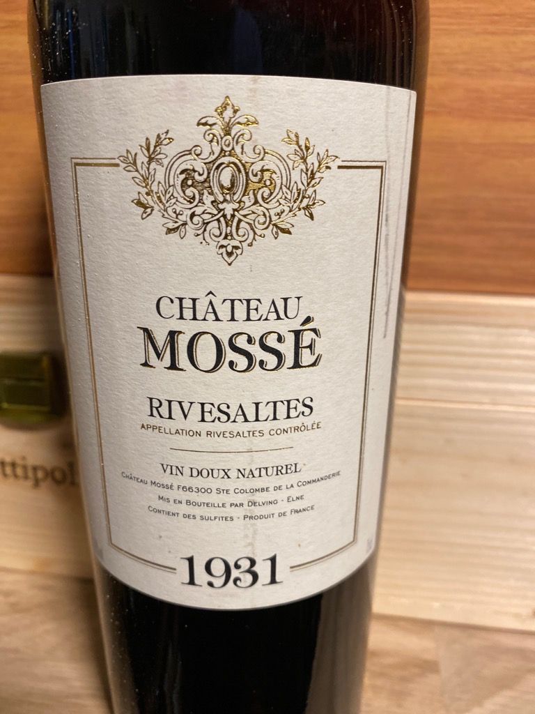 1931 Château Mossé Rivesaltes, France, Languedoc Roussillon, Roussillon ...