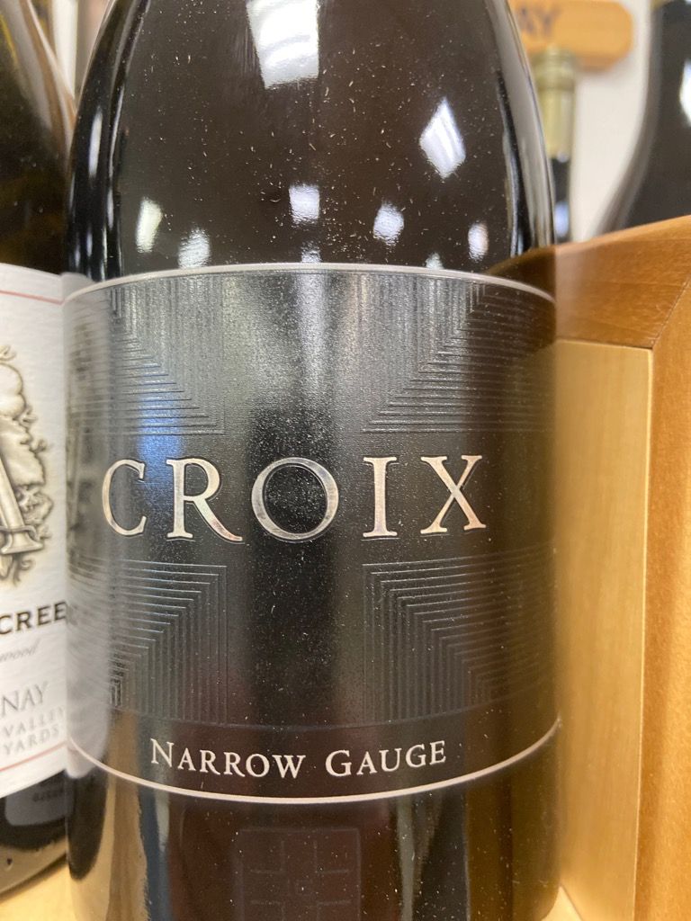 2016 Croix Estate Chardonnay Narrow Gauge, USA, California, Sonoma ...