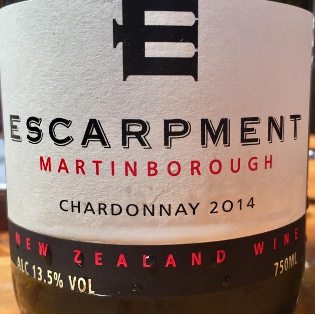 2014 Escarpment Chardonnay, New Zealand, North Island, Wairarapa ...
