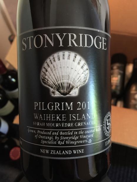 2011 Stonyridge Vineyard Pilgrim, New Zealand, North Island, Auckland ...