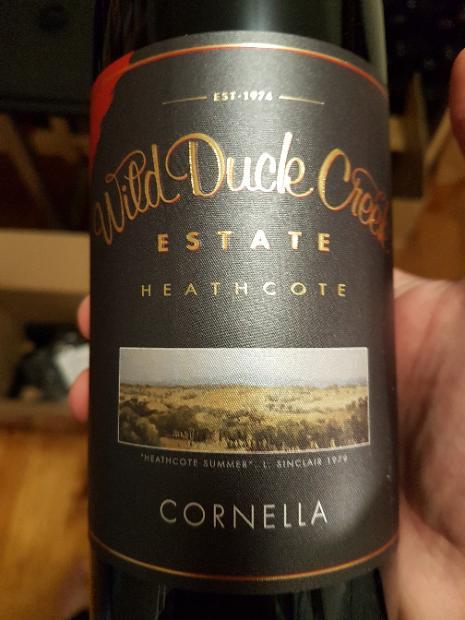 2014 Wild Duck Creek Shiraz Cornella, Australia, Victoria, Central ...