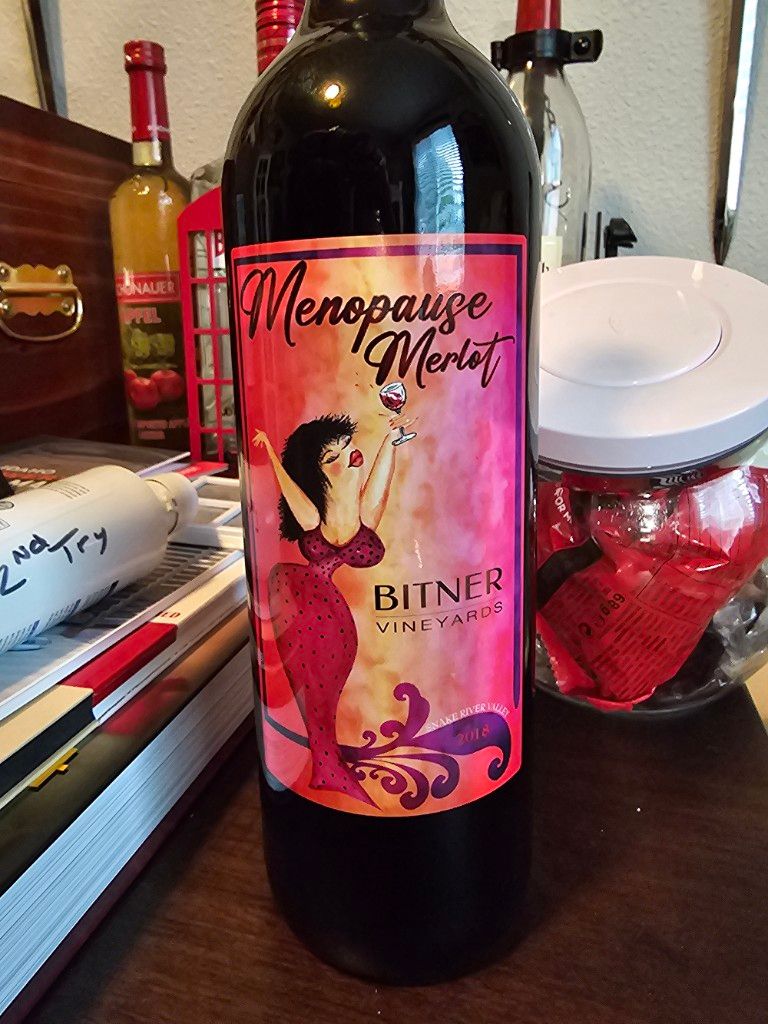 2018 Bitner Vineyards Merlot Menopause Merlot, USA, Idaho, Snake River ...