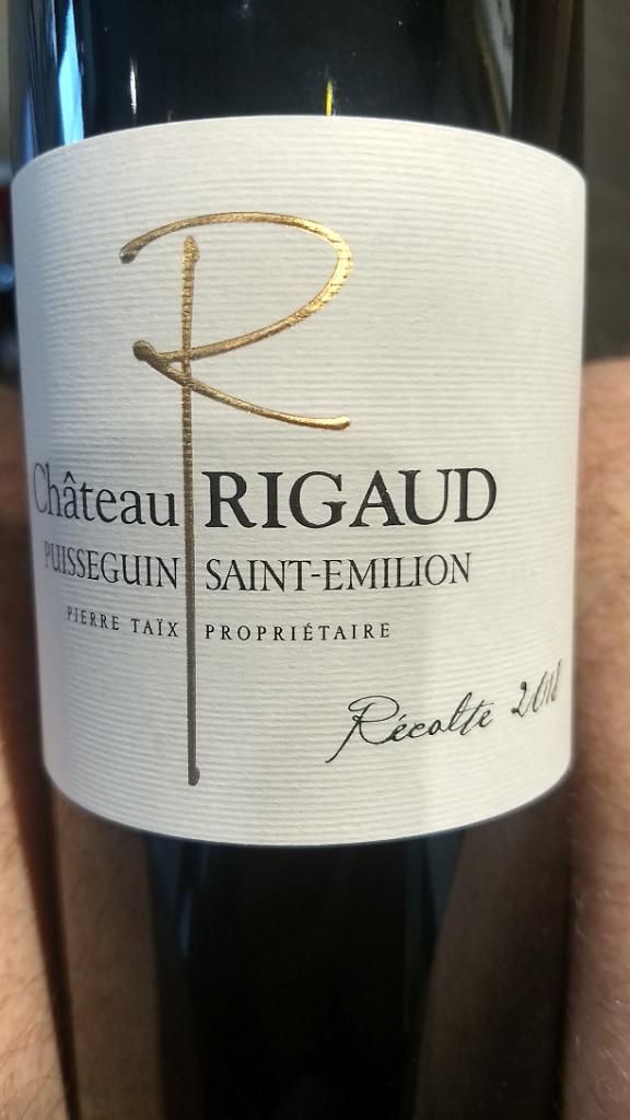 2019 Château Rigaud Puisseguin-St. Émilion, France, Bordeaux ...