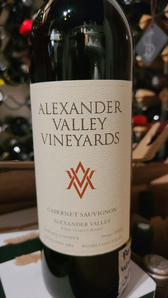 2021 Alexander Valley Vineyards Cabernet Sauvignon Wetzel Family, USA ...