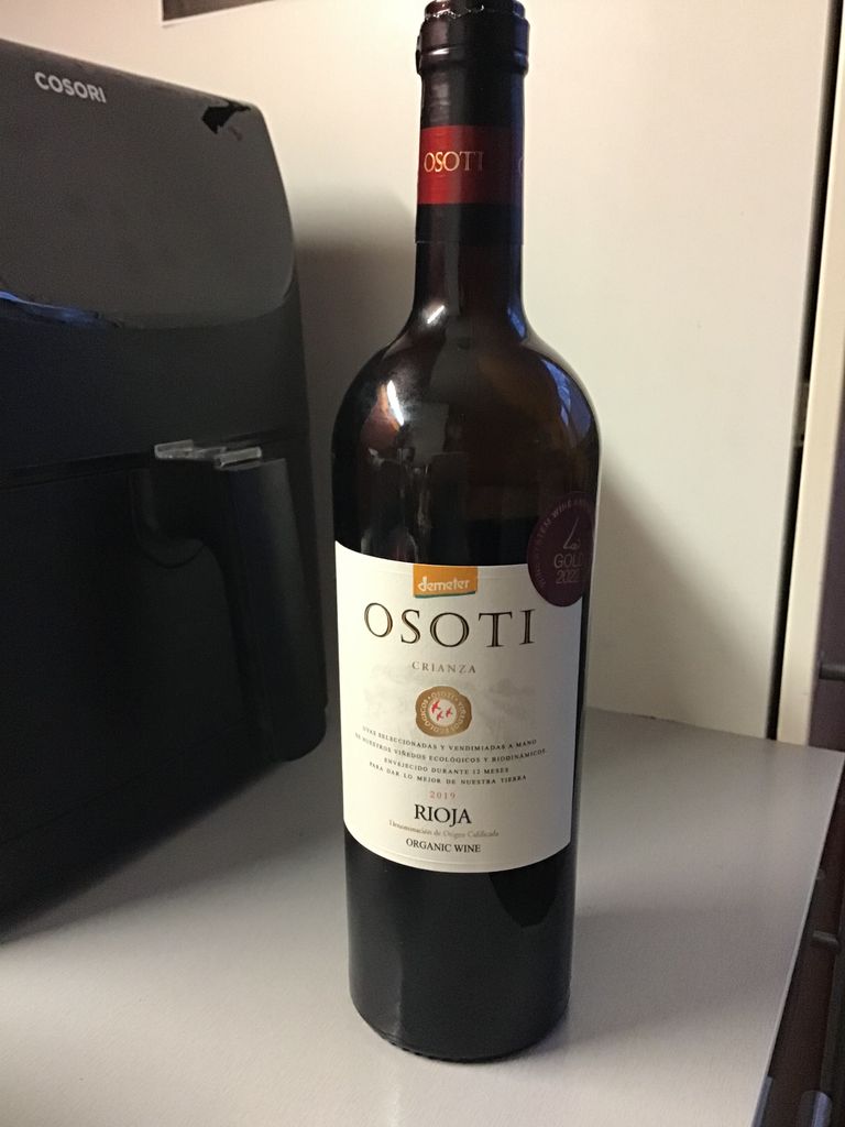 2019 Osoti Viñedos Ecológicos Rioja Crianza, Spain, La Rioja, Rioja ...