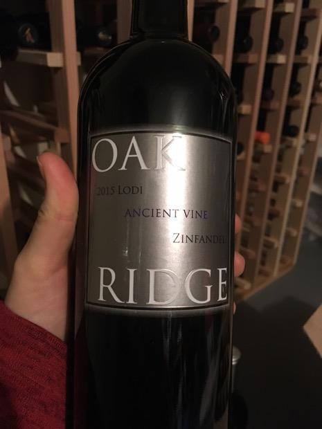 2015 Oak Ridge Winery Petite Sirah Old Vine, USA, California, Central ...