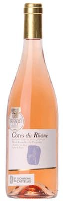 2021 Les Vignerons du Castelas Côtes du Rhône Rosé, France, Rhône ...