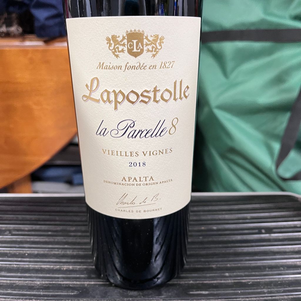2017 Lapostolle Cabernet Sauvignon La Parcelle 8 Vieilles Vignes, Chile ...