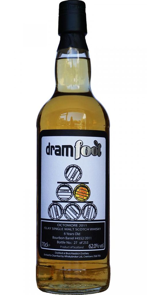 2011 Bruichladdich Octomore 6 Year Old Dramfool Jim McEwan Signature ...