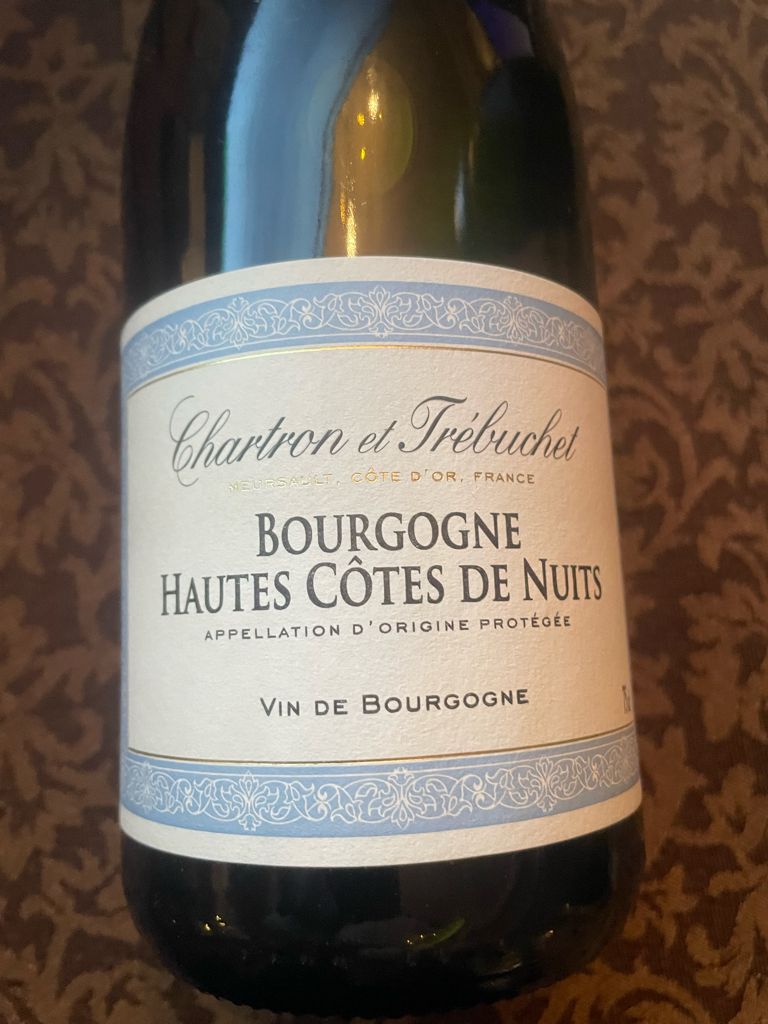 2020 Chartron et Trébuchet Bourgogne Hautes-Côtes de Nuits Blanc ...