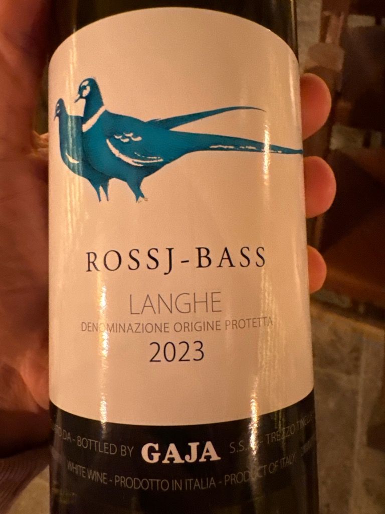 2023 Gaja Langhe Rossj Bass, Italy, Piedmont, Langhe, Langhe DOC ...