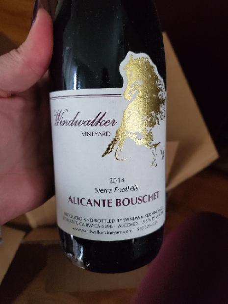 2014 Windwalker Vineyard Alicante Bouschet, USA, California, Sierra ...