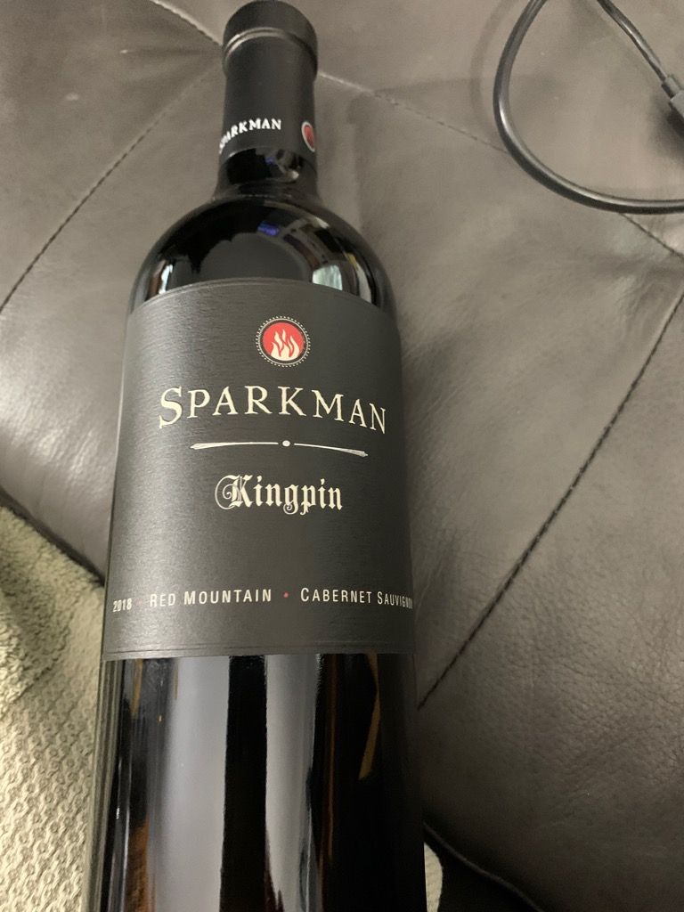 2018 Sparkman Cellars Cabernet Sauvignon Kingpin, USA, Washington ...