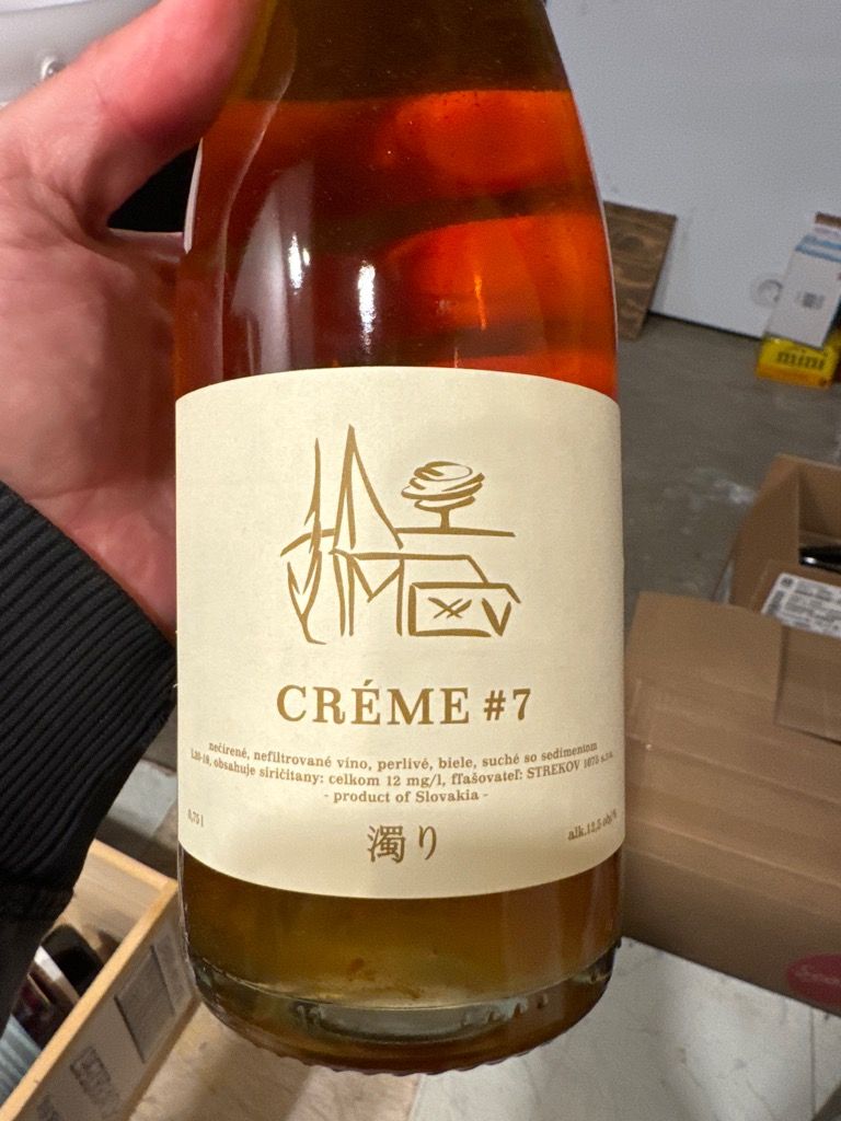 2022 Strekov 1075 Creme #7, Slovakia, Južnoslovenská - CellarTracker