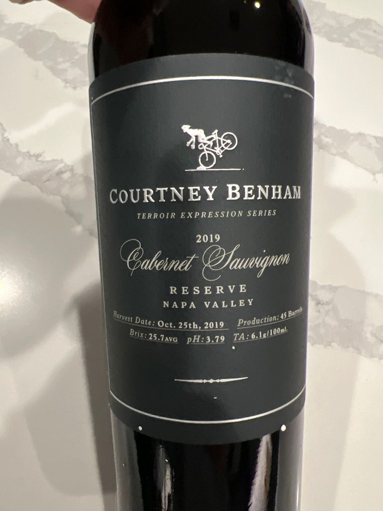 2019 Courtney Benham Cabernet Sauvignon Terroir Expression Series ...