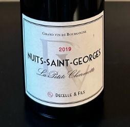 2019 Domaine Decelle & Fils Nuits St. Georges La Petite Charmotte, France, Burgundy, Côte de ...