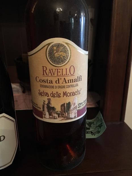 2019 Ettore Sammarco Costa d'Amalfi Ravello Selva delle Monache Rosato ...