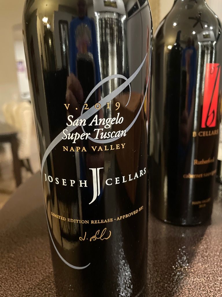 2019 Joseph Cellars San Angelo Super Tuscan, USA, California, Napa ...