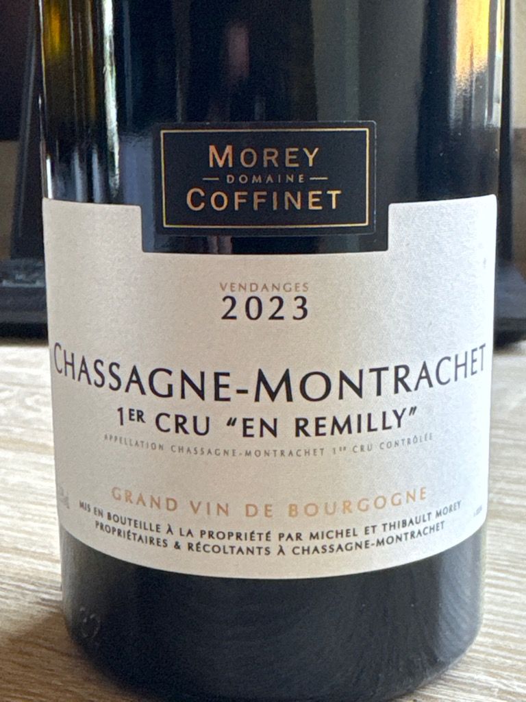 2023 Domaine Morey-Coffinet Chassagne-Montrachet 1er Cru En Remilly ...