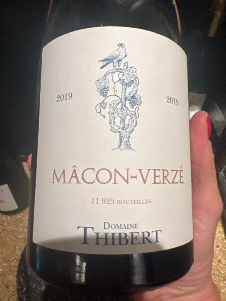 2021 Domaine Thibert Père et Fils Mâcon-Verzé, France, Burgundy ...