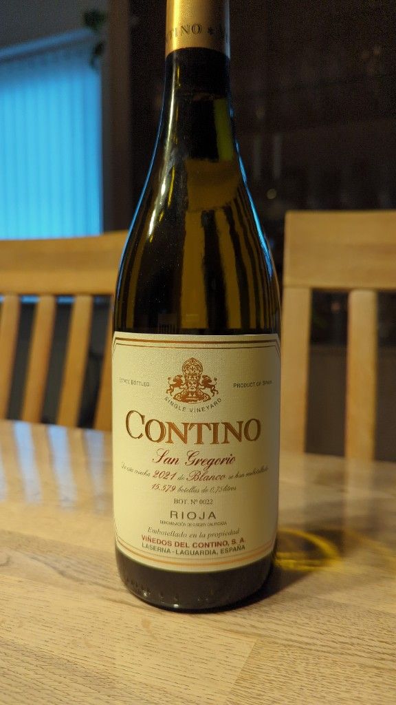 2022 Bodegas y Viñedos del Contino Rioja San Gregorio, Spain, La Rioja ...