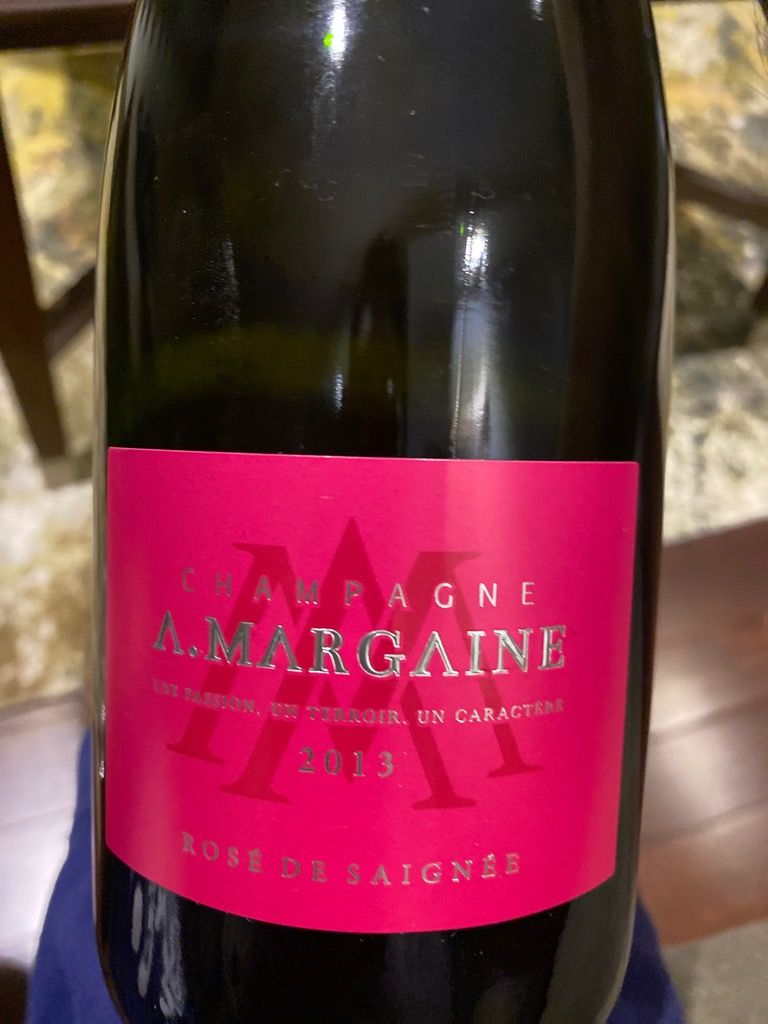 2014 A. Margaine Champagne Rosé de Saignée Brut, France, Champagne - CellarTracker