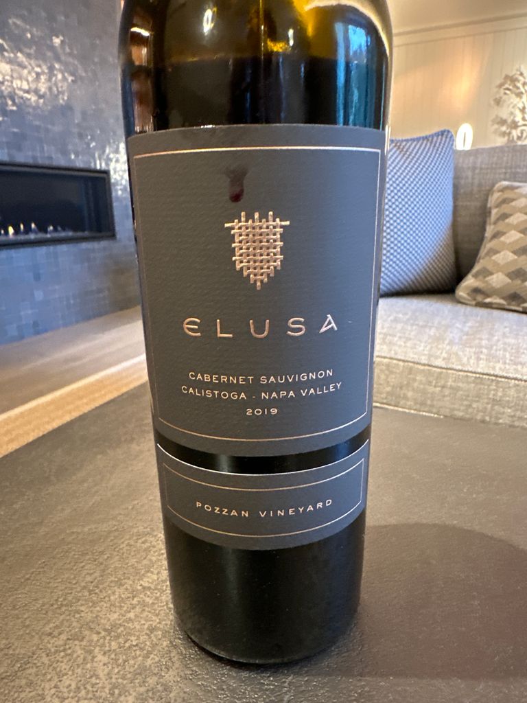 2021 Elusa Cabernet Sauvignon Pozzan, USA, California, Napa Valley, Calistoga - CellarTracker