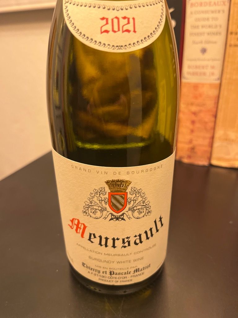 2021 Domaine Matrot Meursault Rouge, France, Burgundy, Côte de Beaune ...