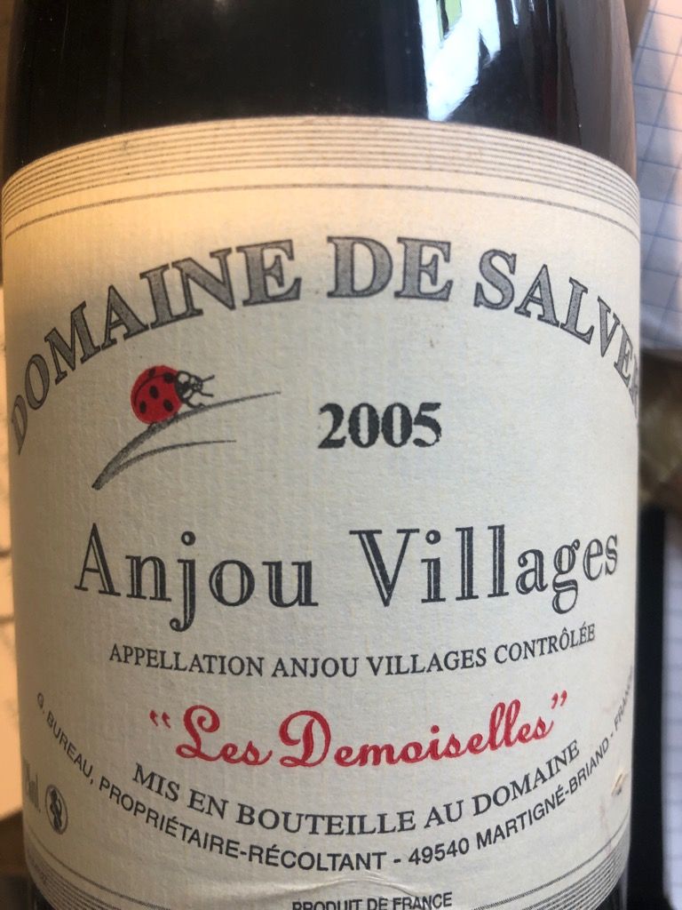 2005 Domaine de Salvert Anjou-Villages "Les Demoiselles", France, Loire ...
