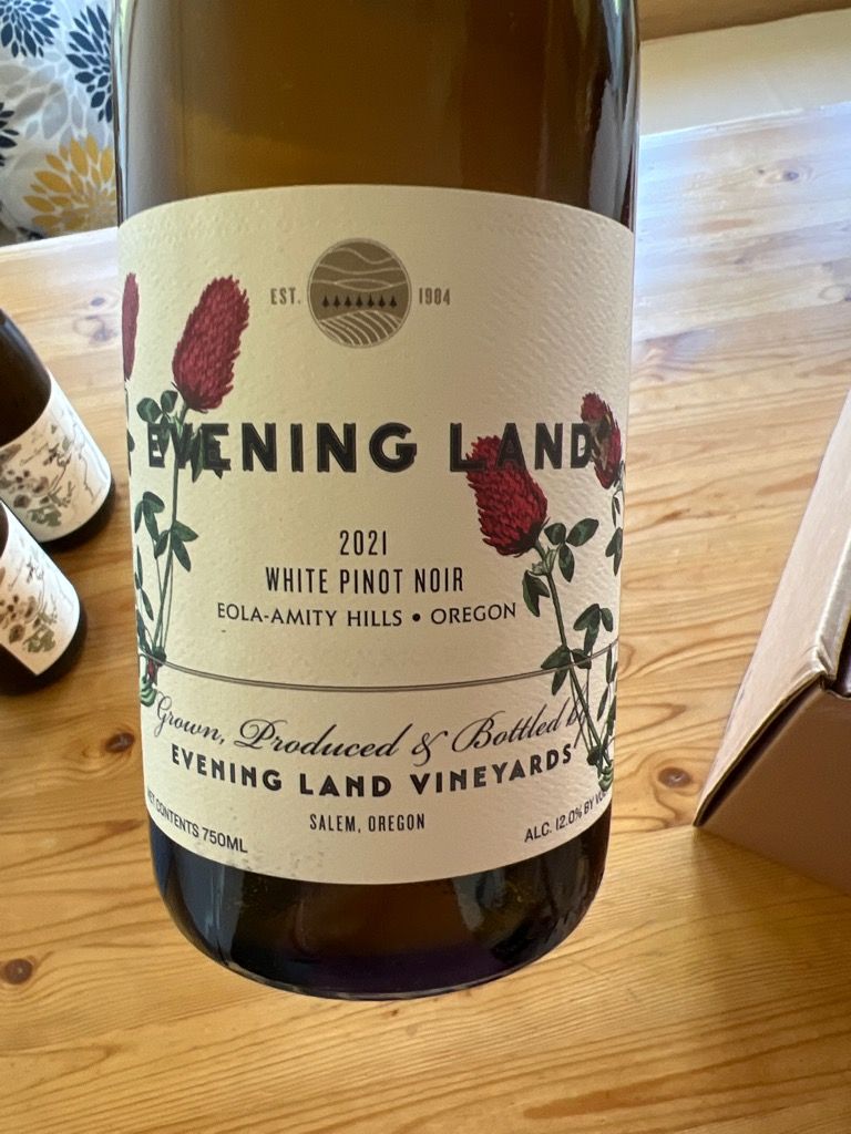 2021 Evening Land Vineyards White Pinot Noir, USA, Oregon, Willamette ...