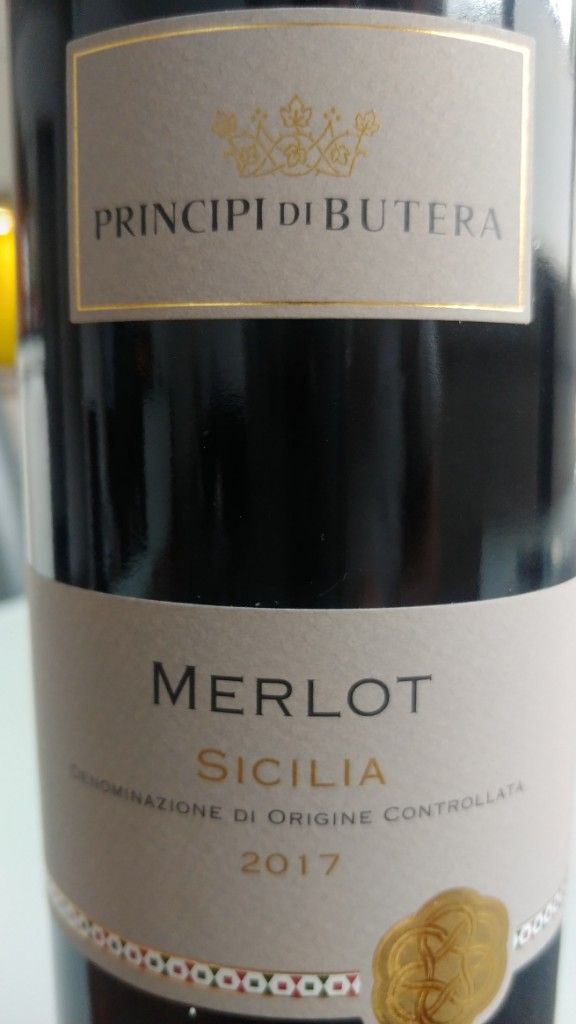 2019 Feudo Principi di Butera Merlot Sicilia, Italy, Sicily, Sicilia ...