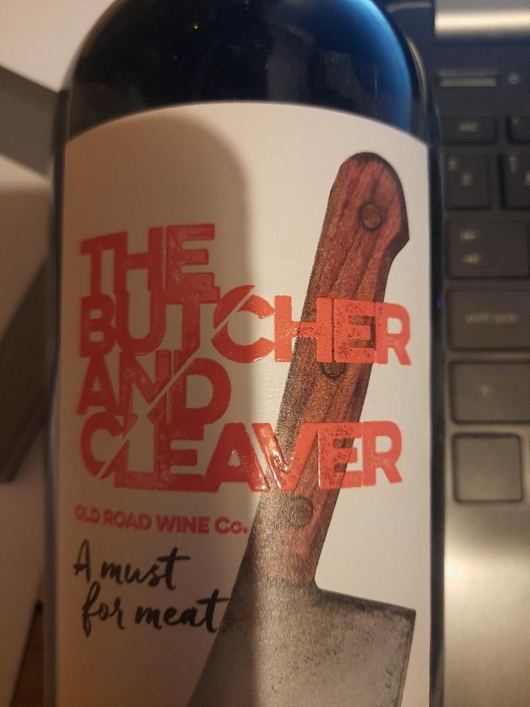 2020 Old Road Wine Co. The Butcher And Cleaver, South Africa, Coastal ...
