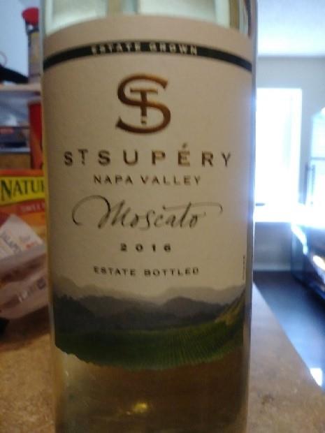 2016 St. Supéry Moscato, USA, California, Napa Valley - CellarTracker