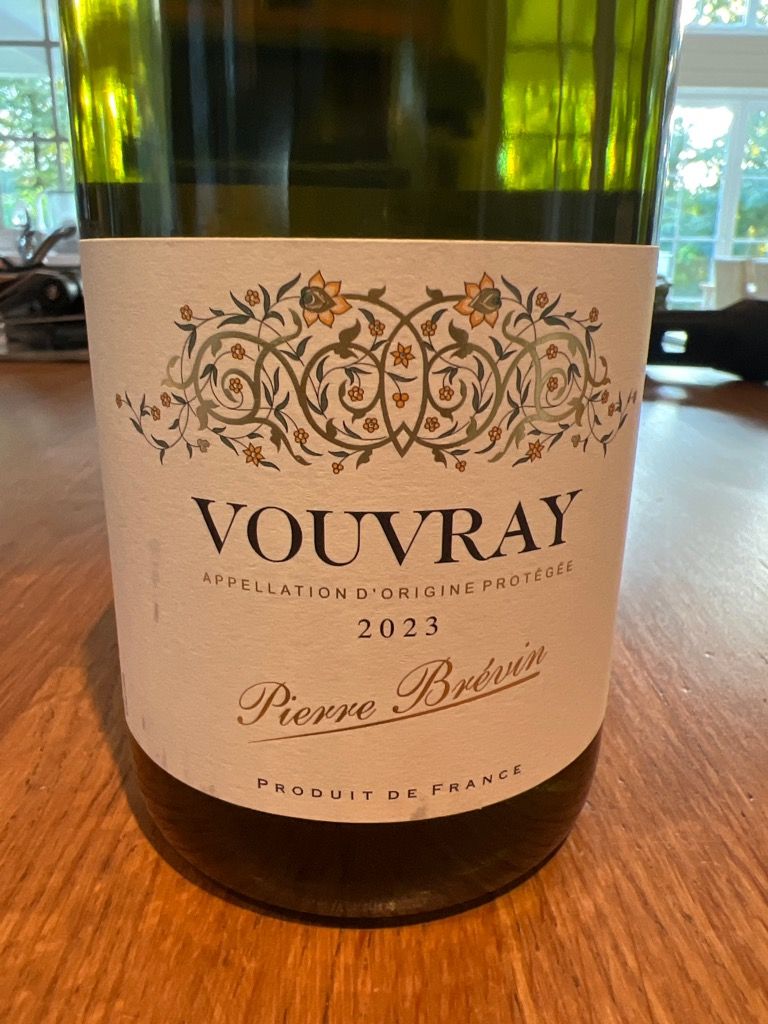 2023 Pierre Brevin Vouvray, France, Loire Valley, Touraine, Vouvray ...