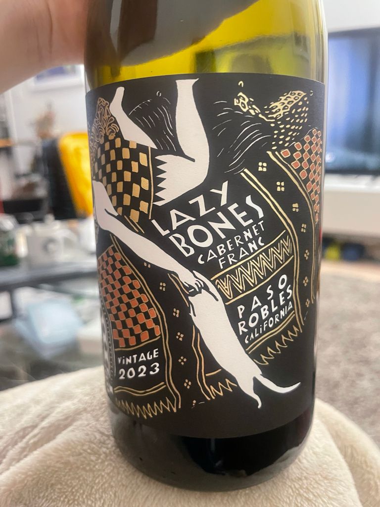 2023 Central Coast Wine Warehouse Cabernet Franc Lazy Bones, USA, California, Central Coast ...