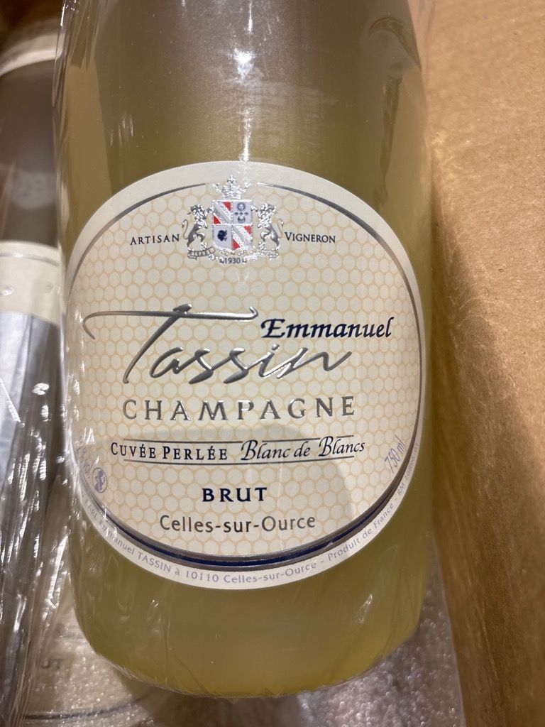 NV Emmanuel Tassin Champagne Brut Réservé Signature, France, Champagne ...