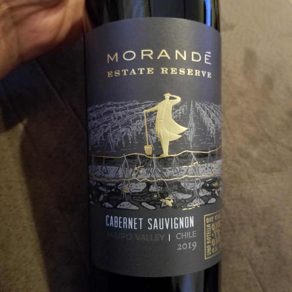 2019 Morandé Cabernet Sauvignon Estate Reserve, Chile, Maipo Valley ...