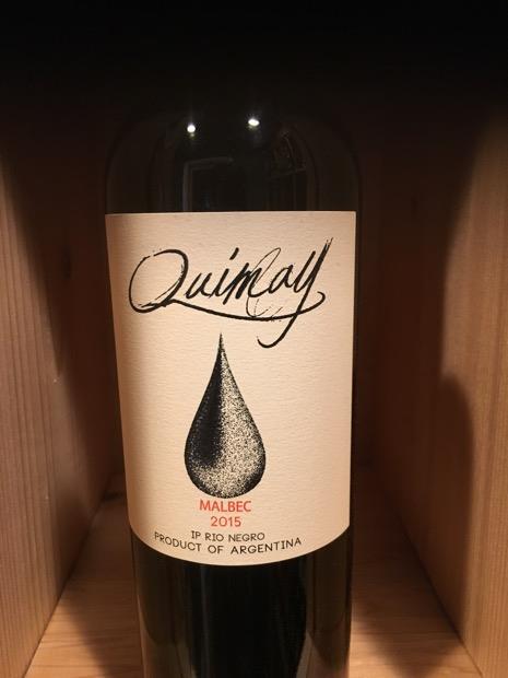 2015 Quimay Malbec, Argentina, Patagonia, Neuquén - CellarTracker