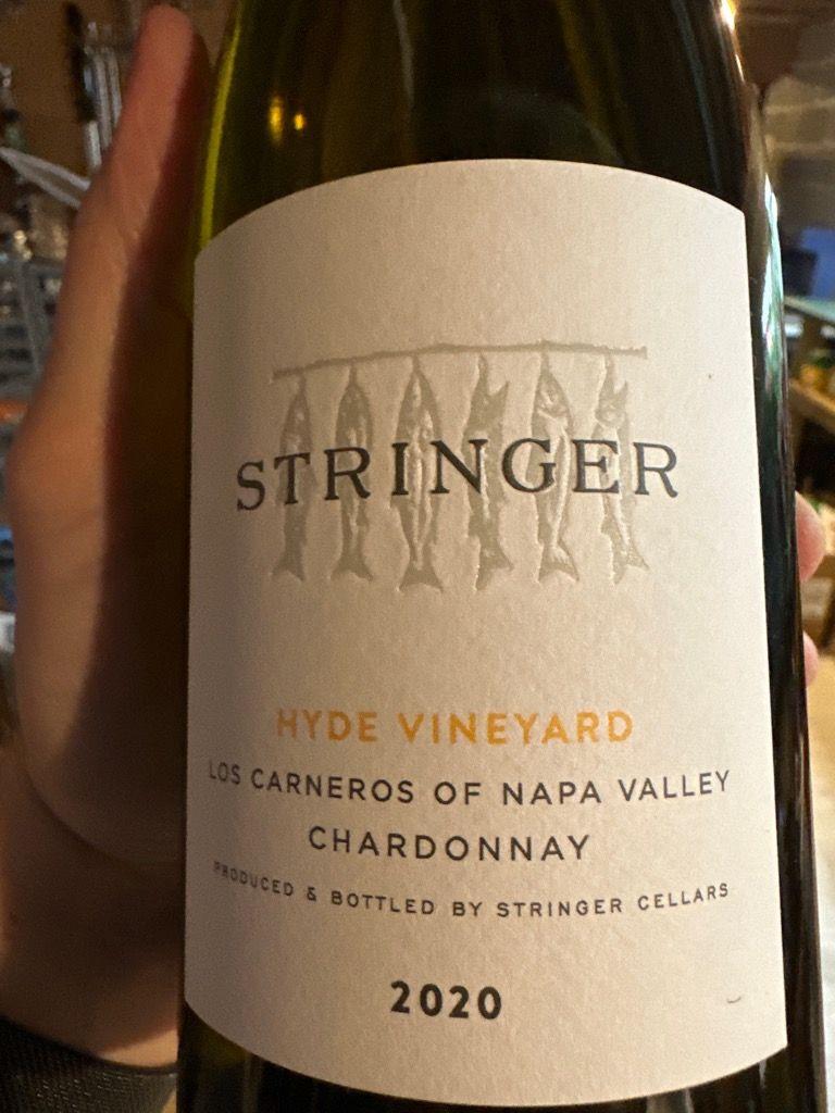2022 Stringer Cellars Chardonnay John Sebastiano Vineyard, USA, California, Central Coast, Sta ...