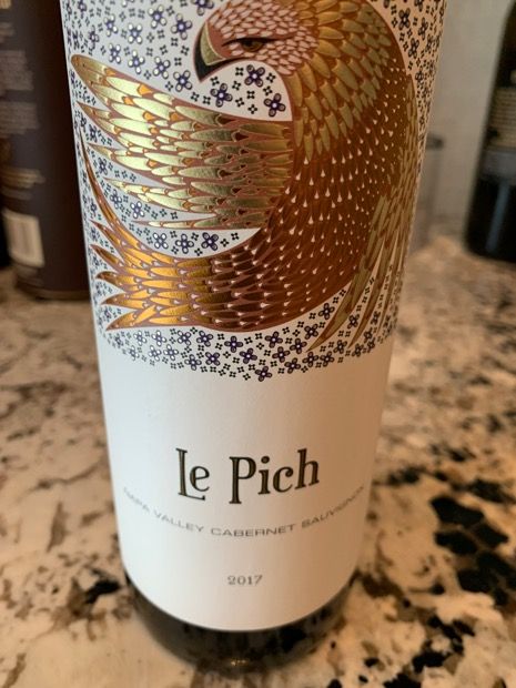 2017 Purlieu Cabernet Sauvignon Le Pich, USA, California, Napa Valley ...