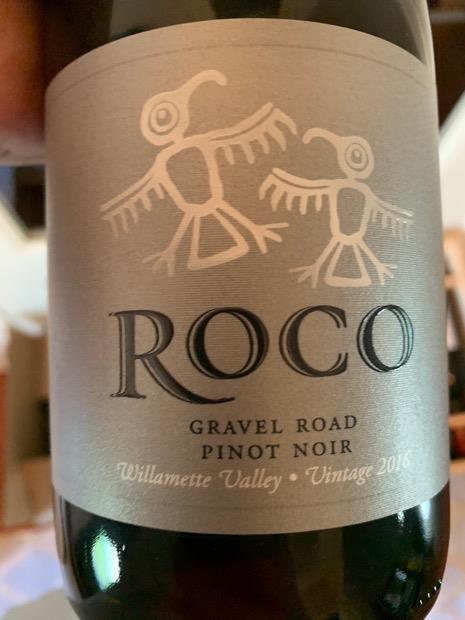 2016 Roco Pinot Noir Gravel Road, USA, Oregon, Willamette Valley ...