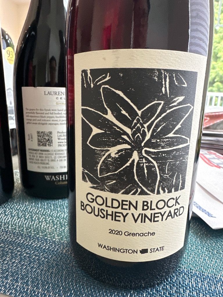 2023 Block Wines Golden Block Boushey Vineyard Yakima Valley, USA ...