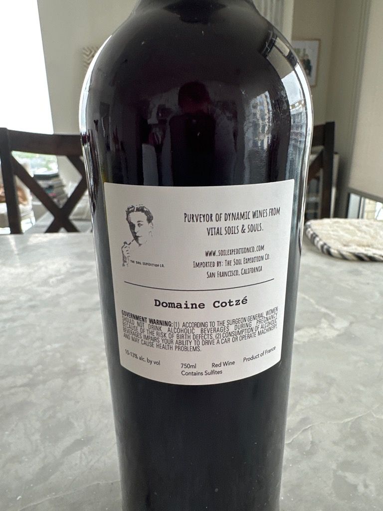 2022 Domaine Cotzé Riptide, France, Vin de France - CellarTracker