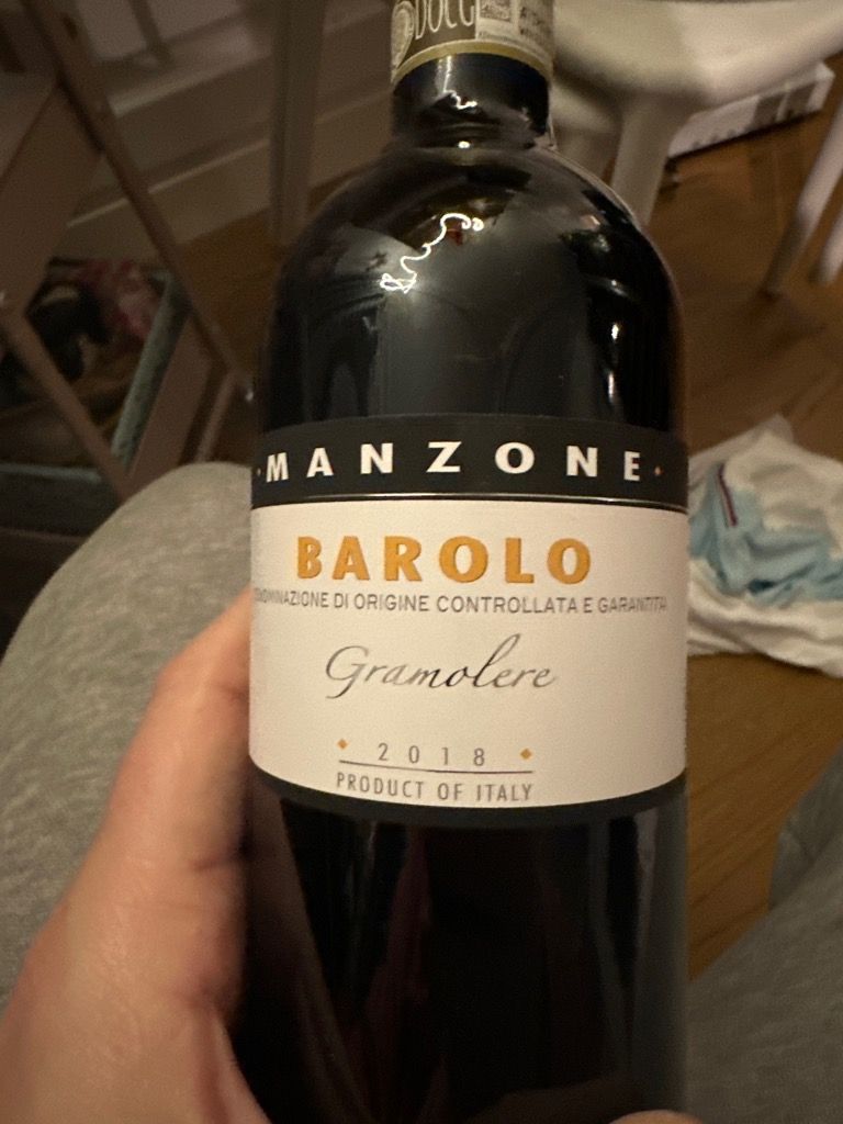 2018 Giovanni Manzone Barolo Gramolere, Italy, Piedmont, Langhe, Barolo ...
